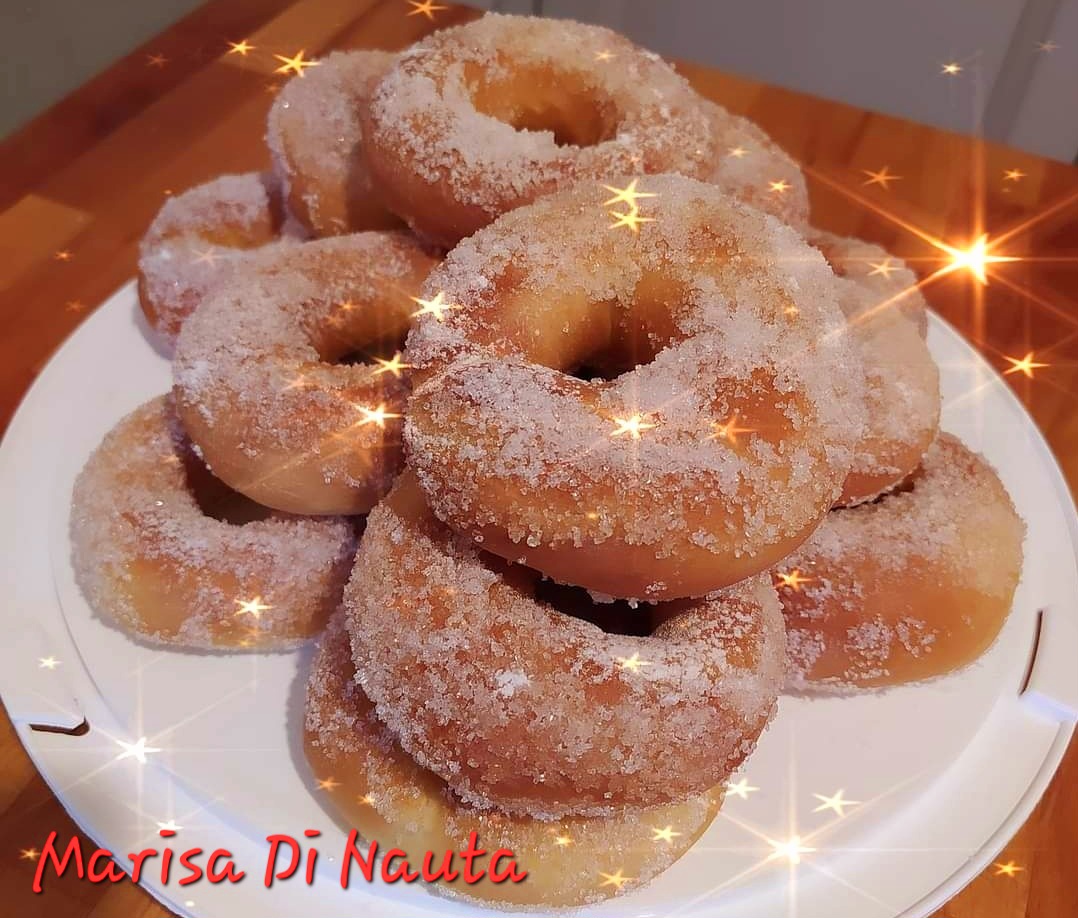 Ciambelline dolci in friggitrice ad aria, la ricetta facilissima ...